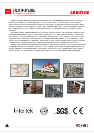 PVC and WPC foam products catalog | PDF | Household Supplies | Shopping