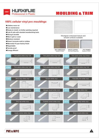 PVC and WPC foam products catalog | PDF | Household Supplies | Shopping