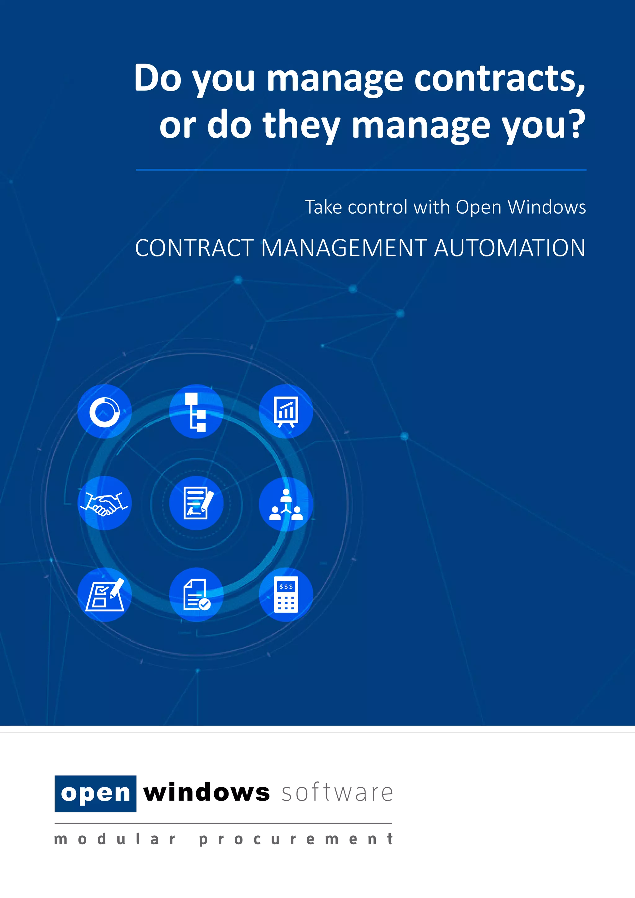 Open-Windows-Contract-Management-Solution-Brochure | PDF