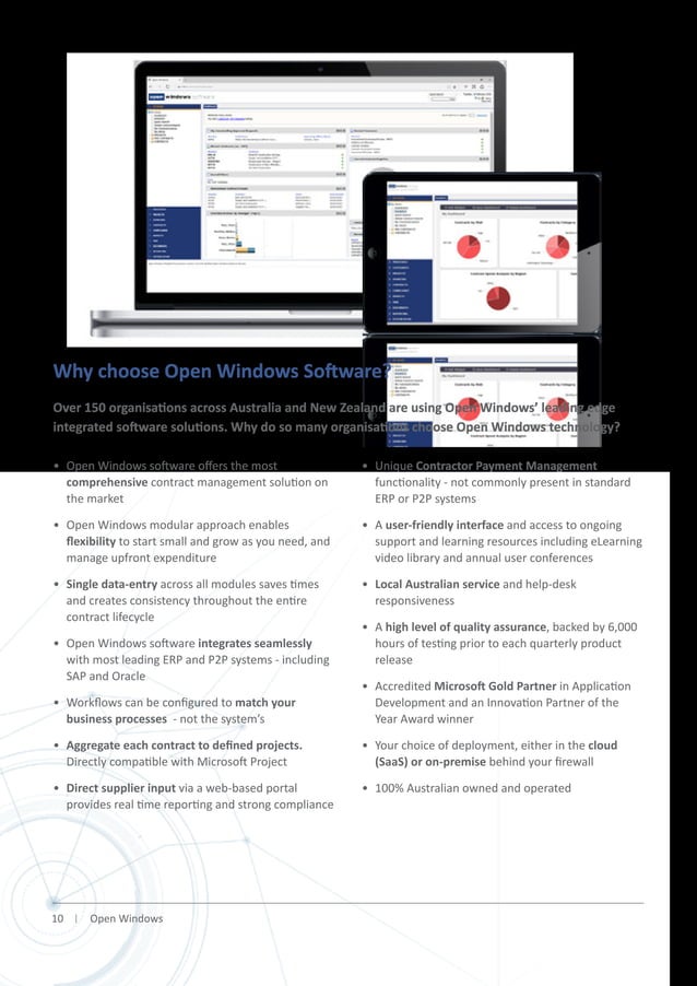 Open-Windows-Contract-Management-Solution-Brochure | PDF | Logistics ...