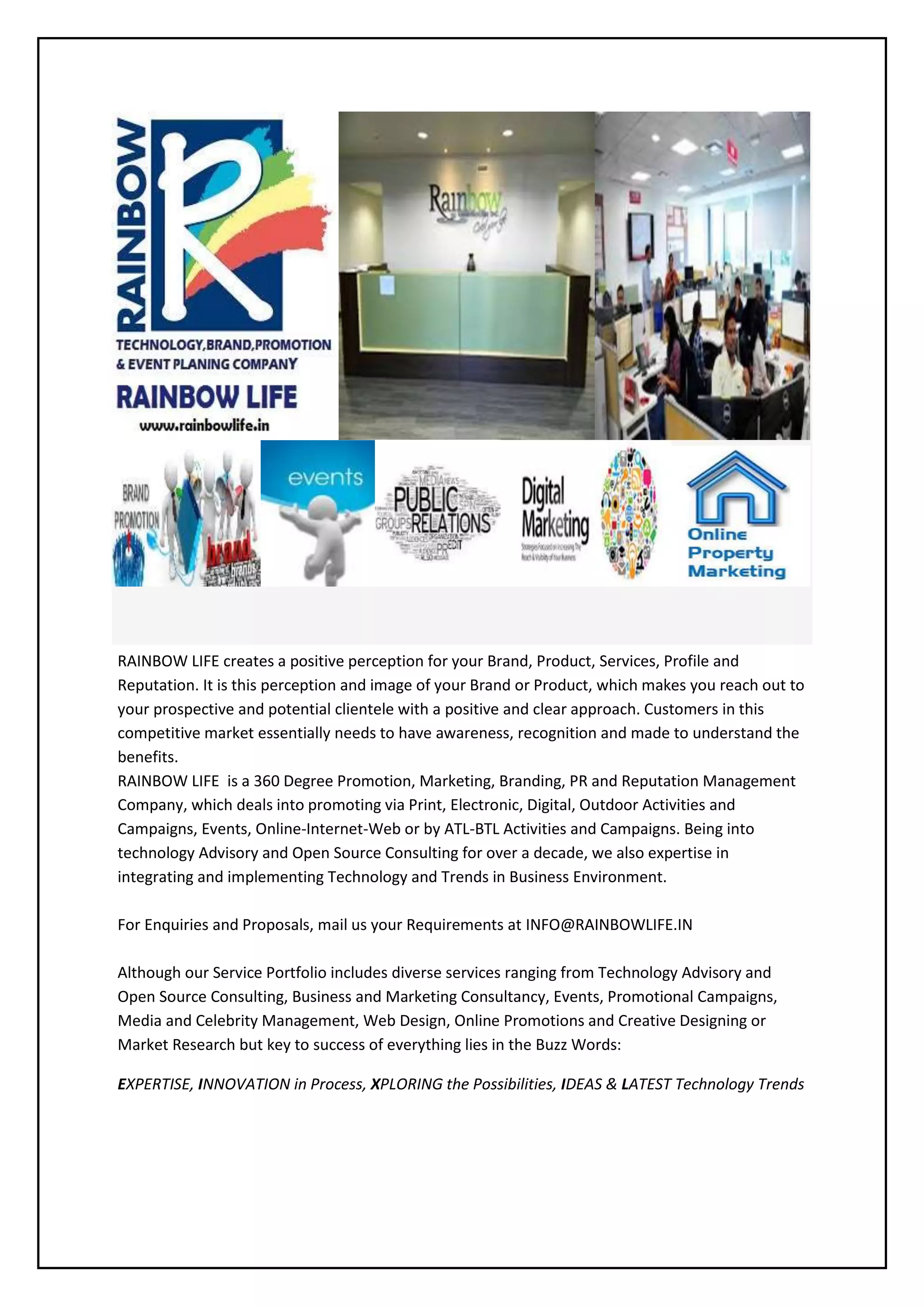 RAINBOW LIFE PROFILE | PDF