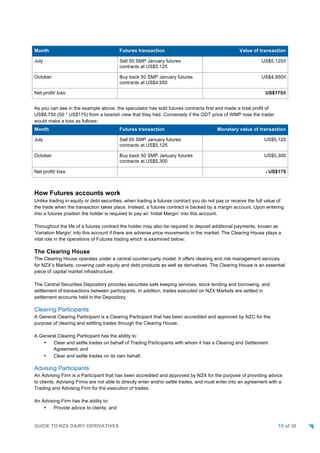 Guide to Dairy Futures | PDF