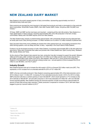 Guide to Dairy Futures | PDF