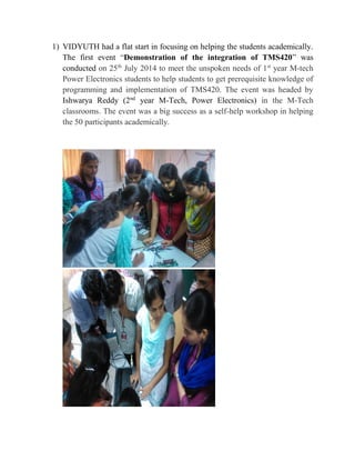 Vidyuth_Report | PDF