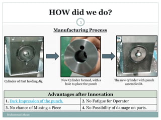 Kaizen - Case Bottom Machining | PPT