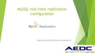 MySQL real-time replication configuration | PPT