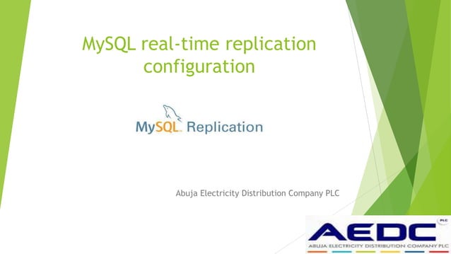 MySQL real-time replication configuration | PPT