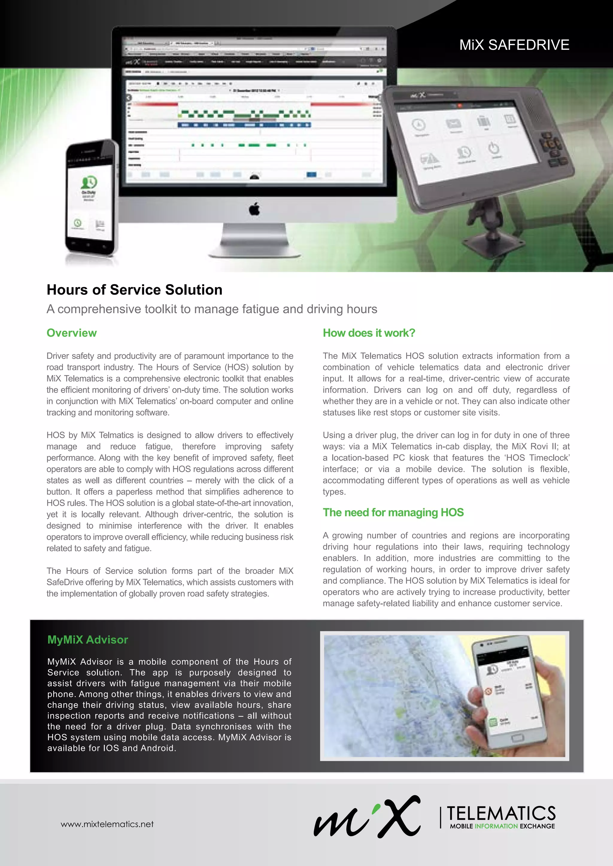 MiX_USA_HOS flyer_Online | PDF