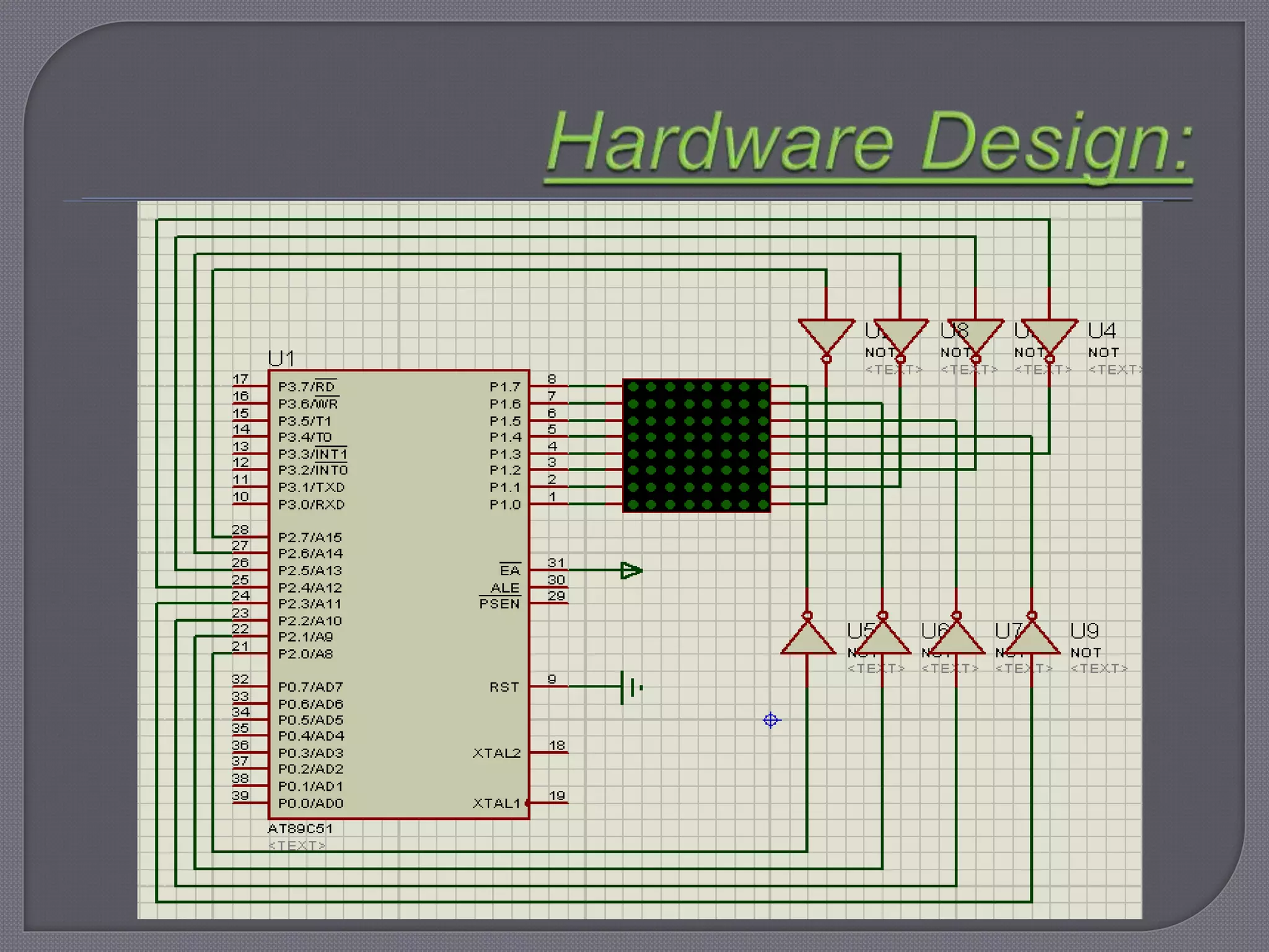 8x8 dot matrix(project) | PPTX