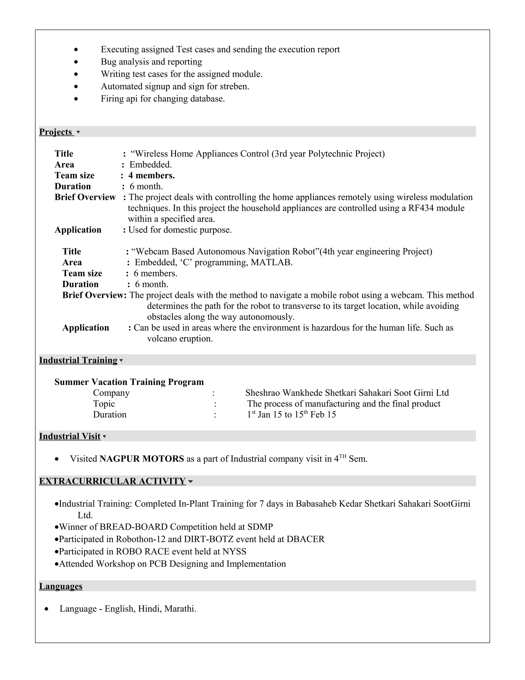 Manual_testing_Resume | DOC Manual_testing_Resume | DOC
