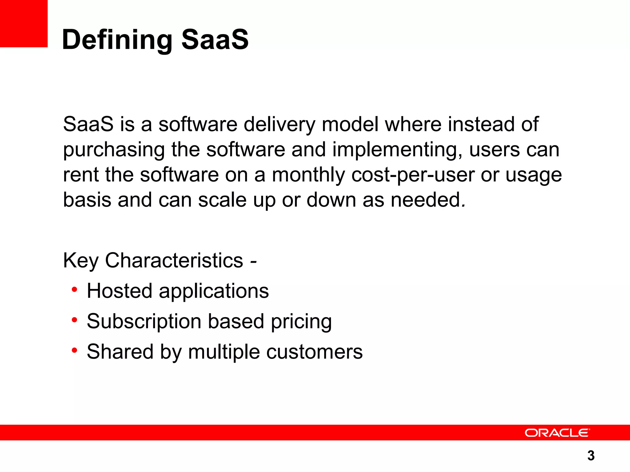 SaaS External Presentation | PPT