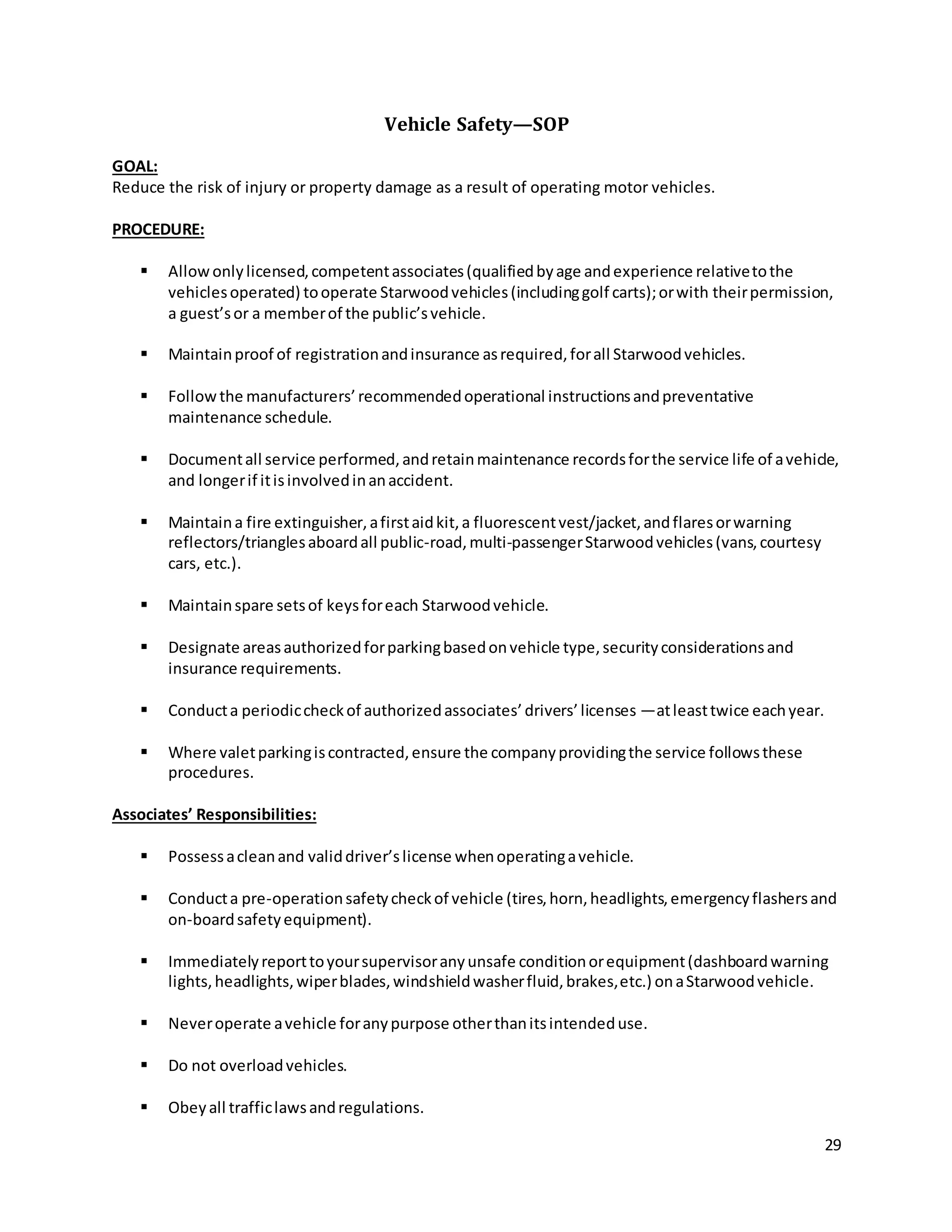 Security Officer Training Manual | DOCX