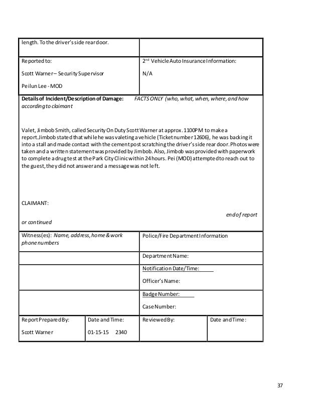 Security Officer Training Manual