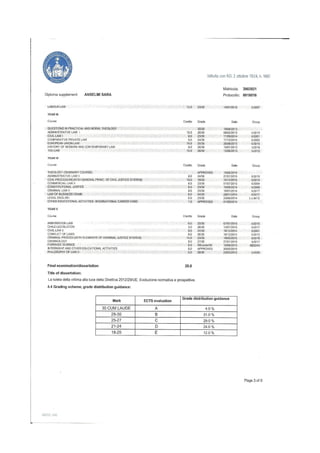 DIPLOMA SUPPLEMENT | PDF