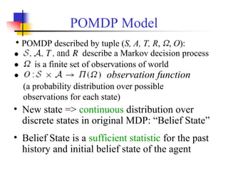 POMDP Seminar Backup3 | PPT | Computing | Technology & Computing