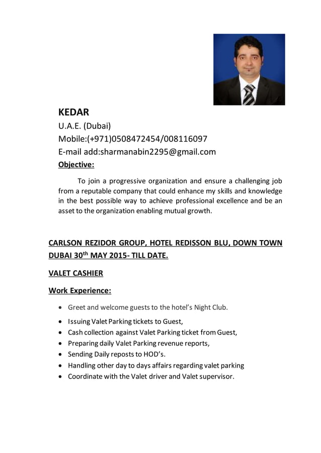 CV NEW KEDAR (1) | DOCX