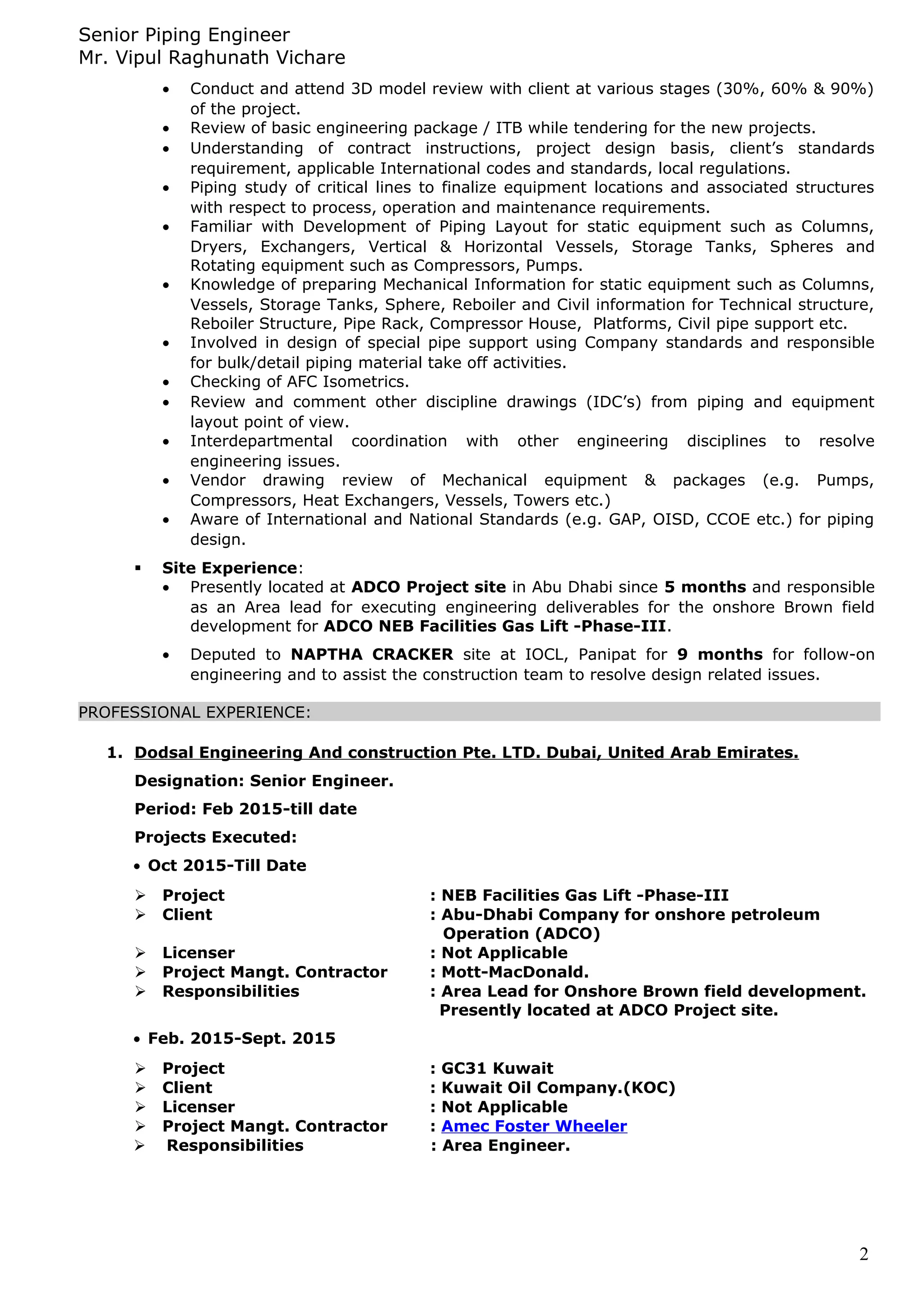 VIPUL VICHARE_CURRICULUM_VITAE_7 | DOC