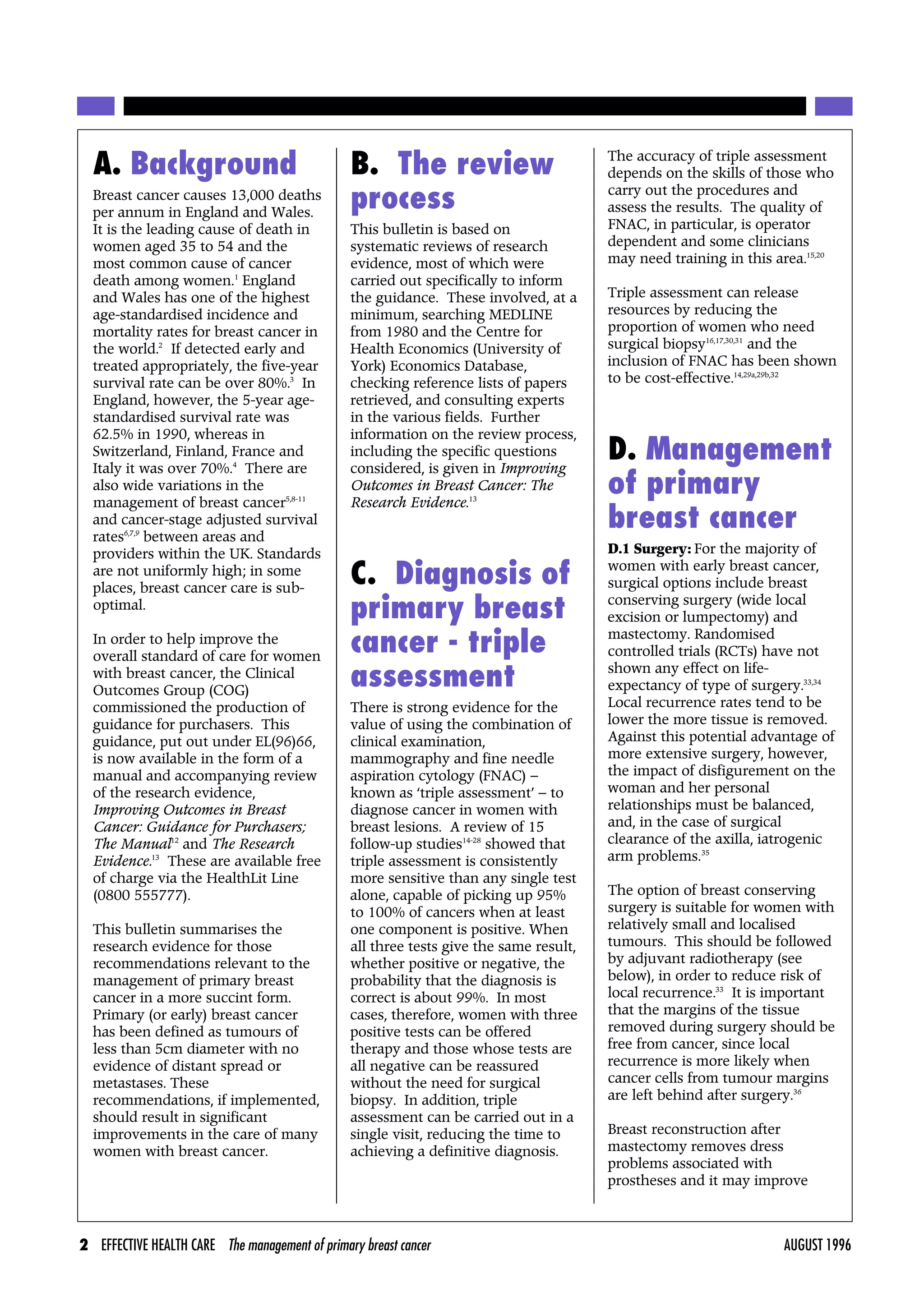 effective health care review | PDF