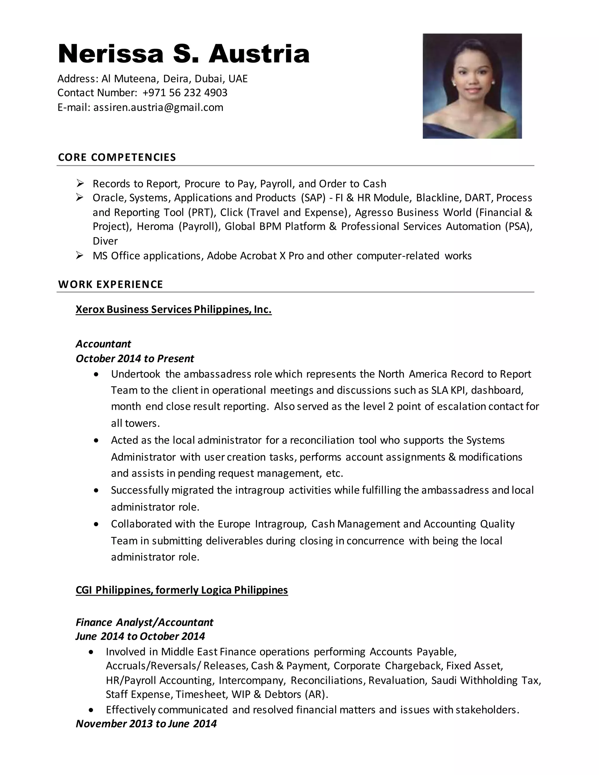 Nerissa Austria CV 17Mar16 | DOCX