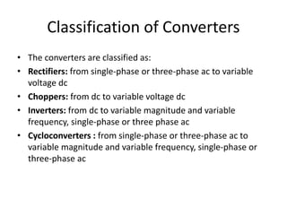 1-ф to 1-ф Cycloconverter ppt | PPTX