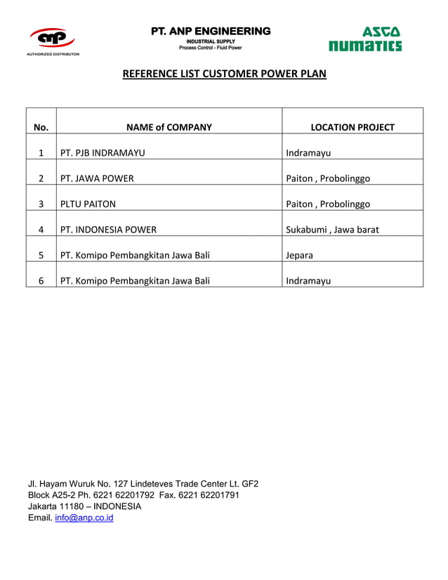 Company Profile ANP 2016 | PDF