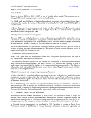 4 factors affecting implementation of performance contract | PDF