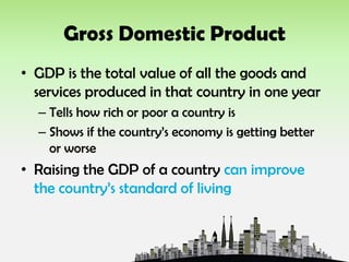 Four Factors of Economic Growth | PPTX