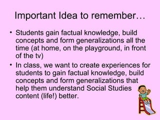 4 facts, concepts and generalizations jan 19 | PPT