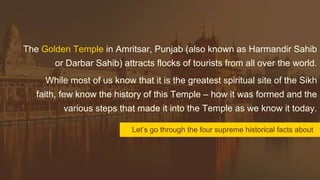 4 facts you need to know about the history of golden temple in amritsar ...