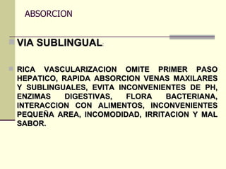 4 farmacocinetica ii absorcion | PPT