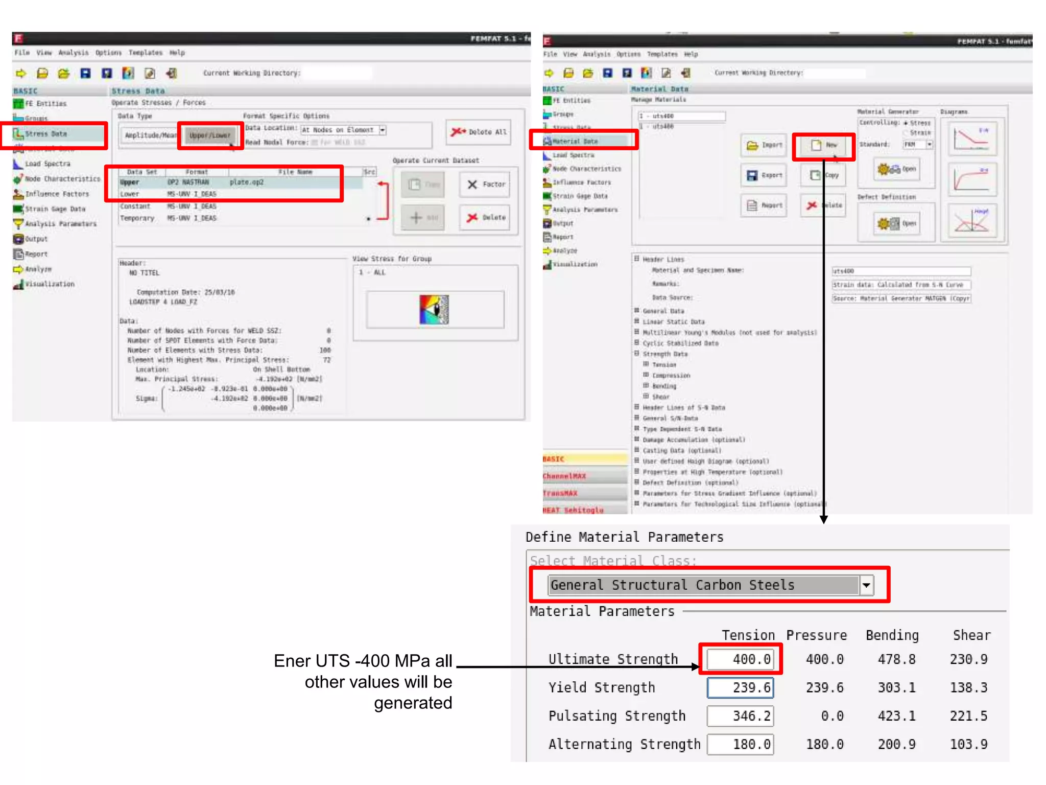 fatigue using_femfat_plate_example | PPTX