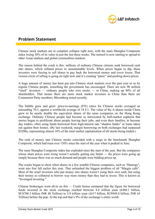 Whitepaper_Analyzing Crash of Chinese Economy 2015 | PDF