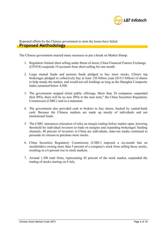 Whitepaper_Analyzing Crash of Chinese Economy 2015 | DOC