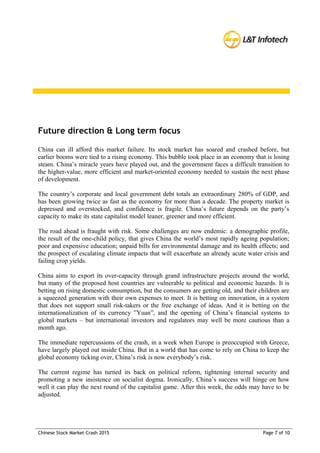 Whitepaper_Analyzing Crash of Chinese Economy 2015 | DOC