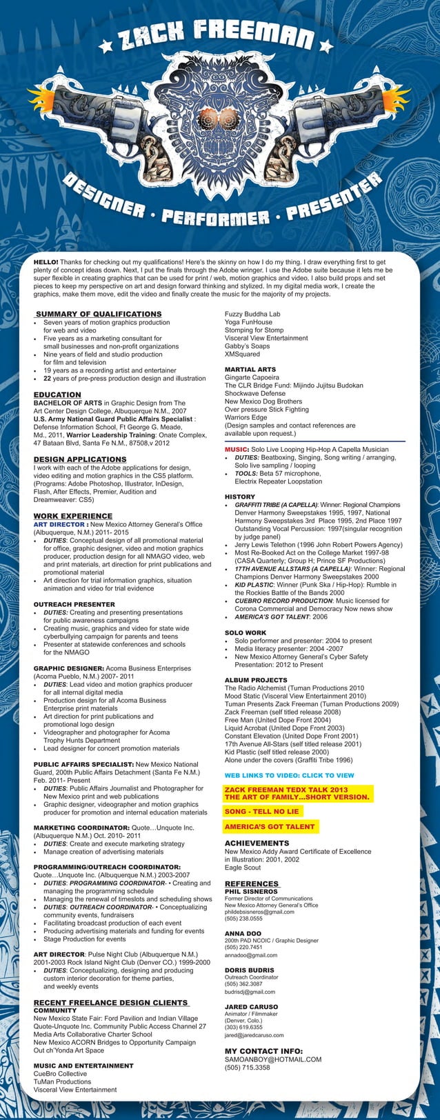 2016 Zack Freeman | PDF