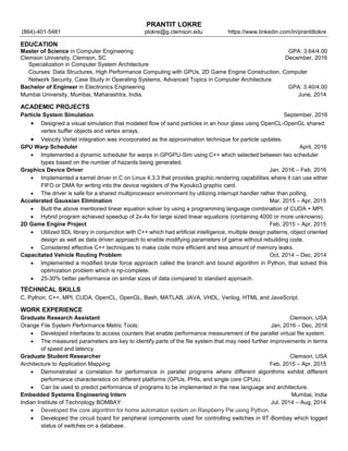 Resume_Dec_16 | PDF