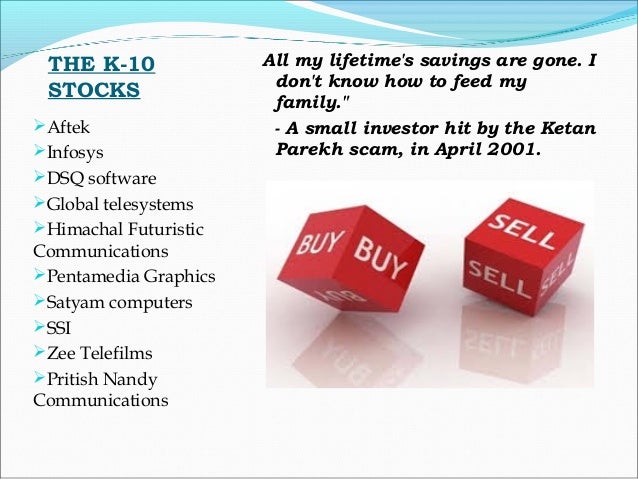 Ketan Parekh Scam Ppt 2link