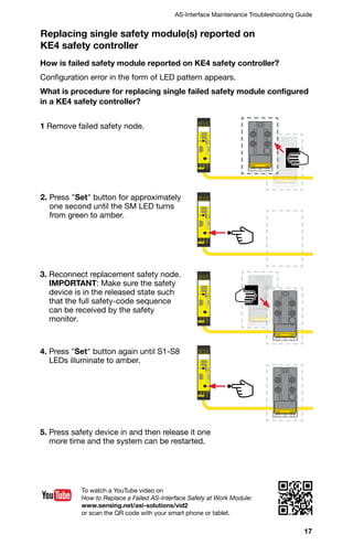 AS-I Maintenance & Troubleshooting Guide | PDF