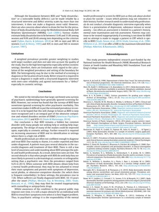 BDD prevalence paper | PDF