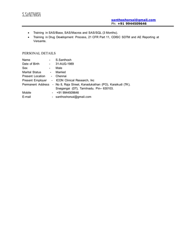 santhosh_sas_updated | PDF