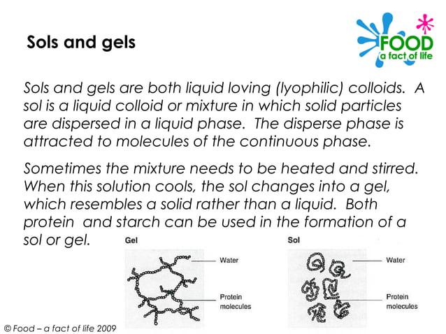 Functions of colloidal systems in Food Products | PPT | Chemistry | Science