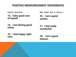 BI Support Self-Esteem2 | PPT