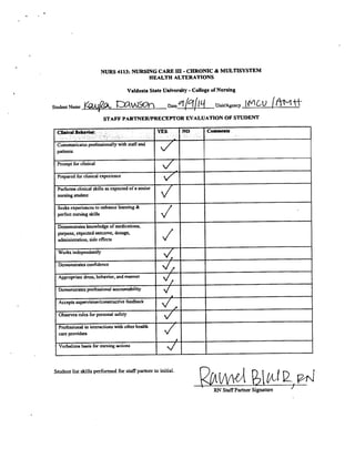 IMCU eval | PDF
