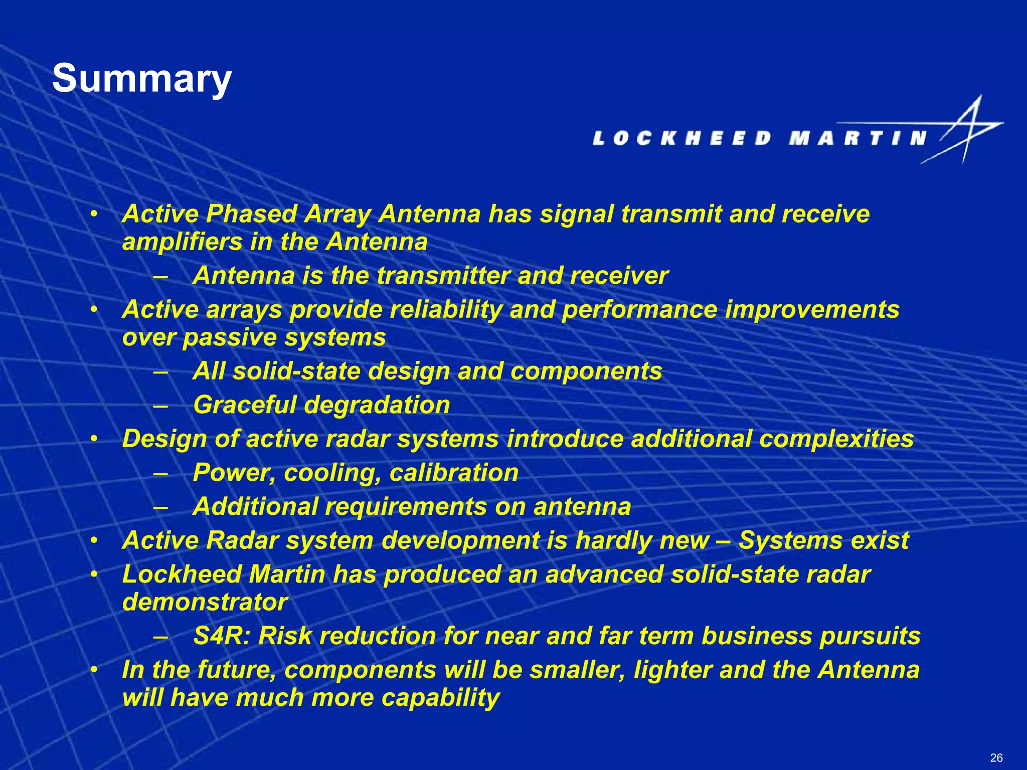 Active Phased Array Radar Systems | PDF