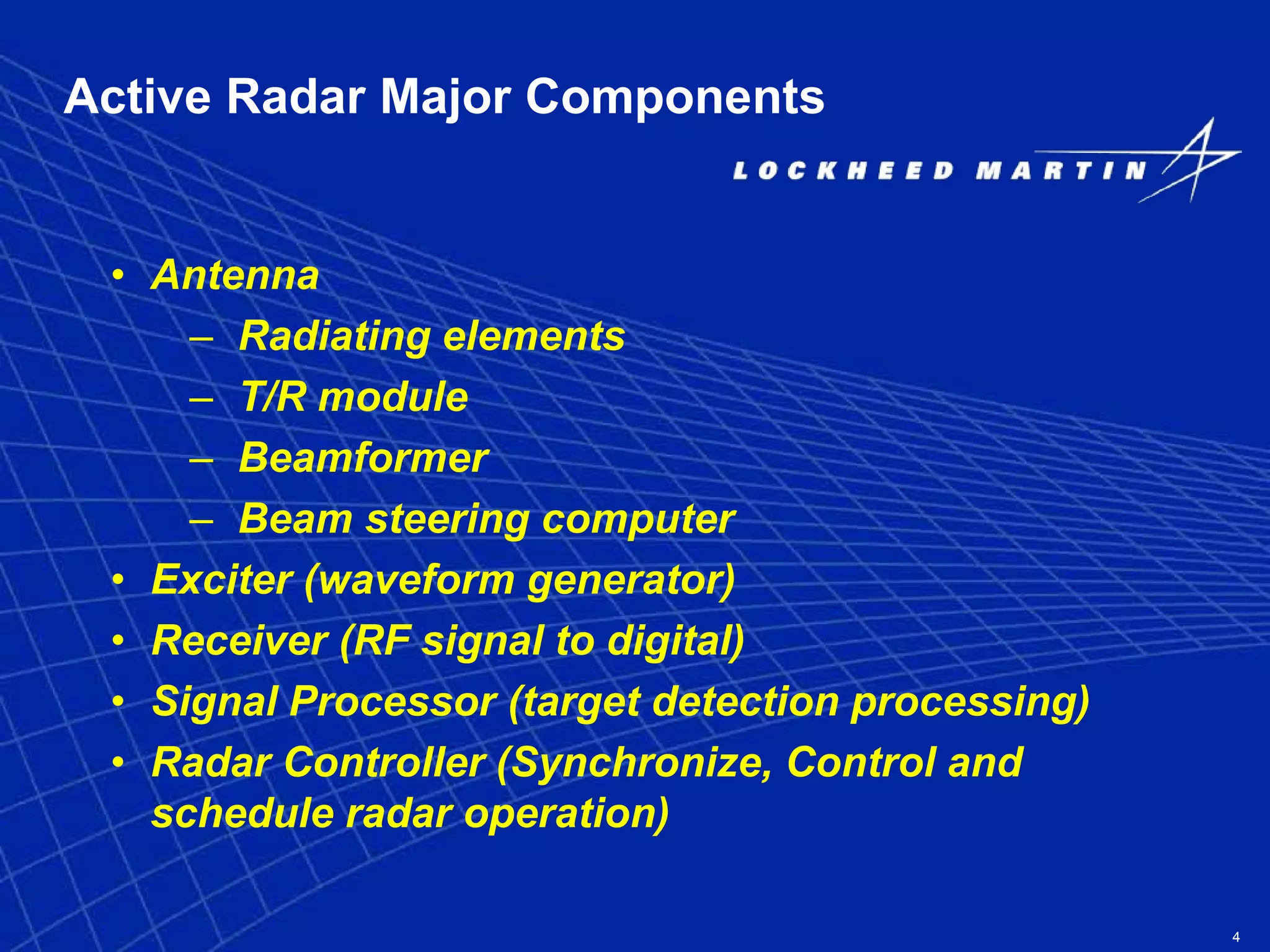 Active Phased Array Radar Systems | PDF