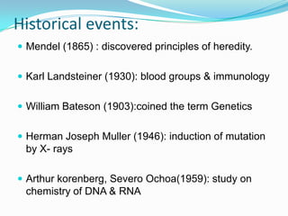 introduction, terms, mendelian law, chromosome,karyotyping-Dr.Gourav | PPT