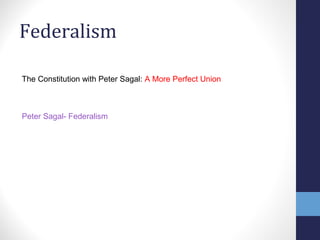 4 federalism | PPT
