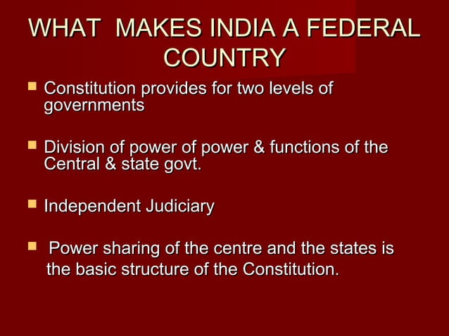 4 federalism revision | PPT