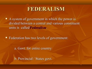 4 federalism revision | PPT