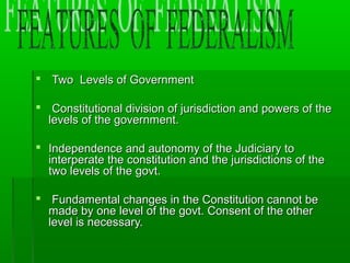 4 federalism revision | PPT